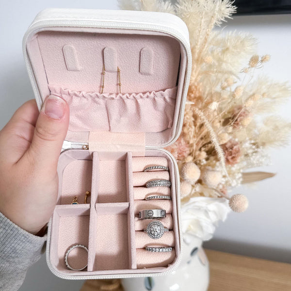 Personalised Travel Jewellery Box - CMC Gold