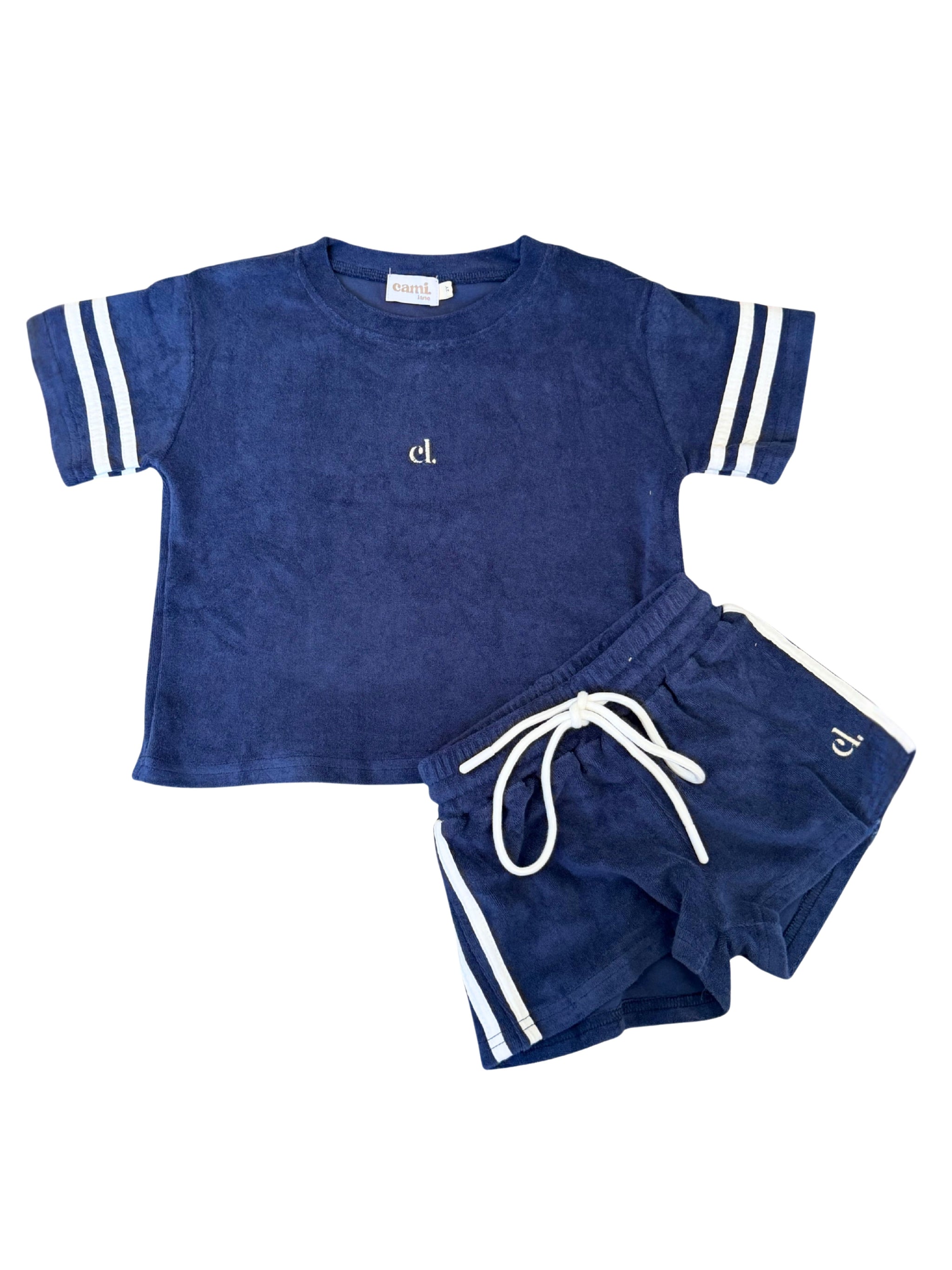 Soft Terry Set (Navy) - CMC Gold