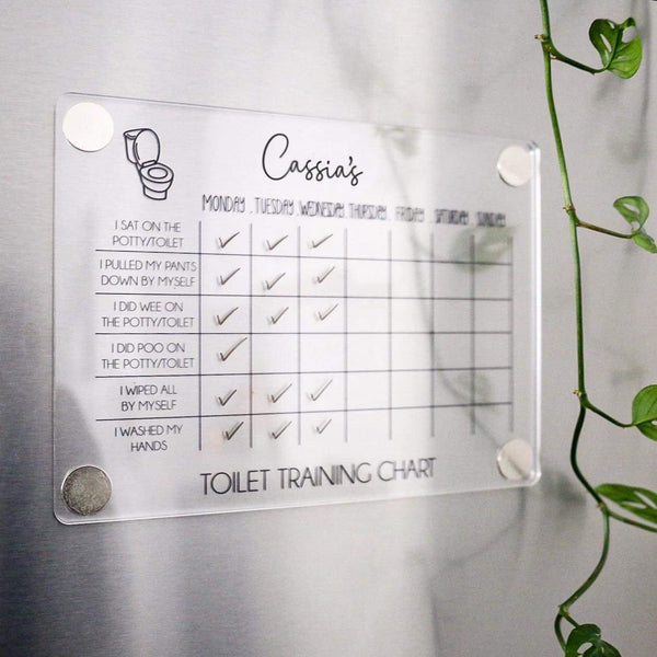 Toilet Training Chart (magnetic) - CMC Gold