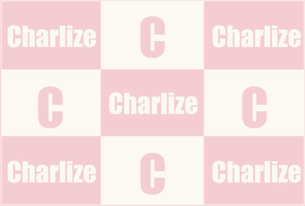 Personalised Name Blanket | Signature Letter - CMC Gold