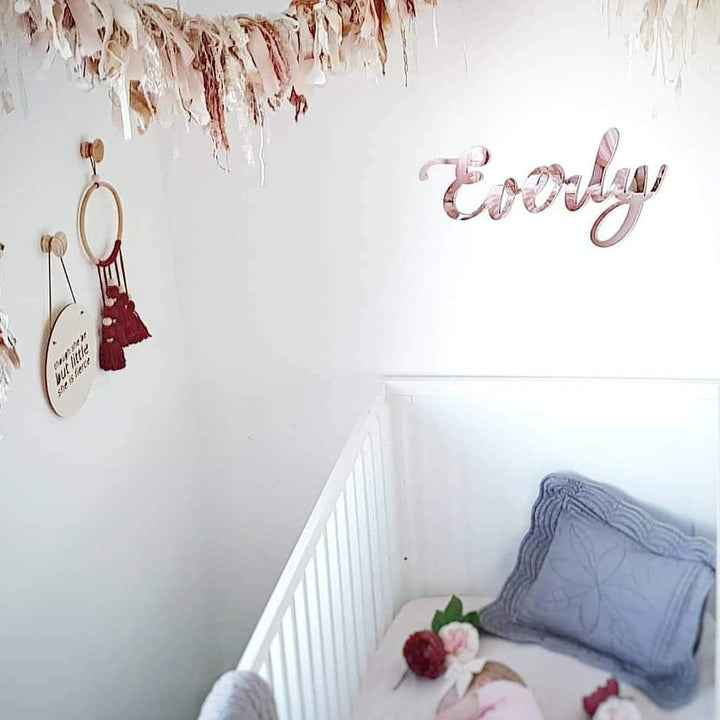 Personalised Baby Name Plaques - Perfect for Nurseries - CMC Gold - CMC ...